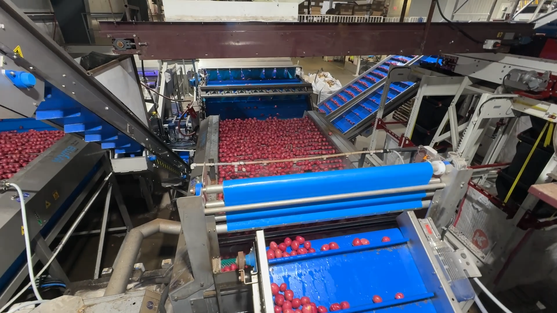 High Capacity Potato Wash Line - Heartland Fresh Pak Success